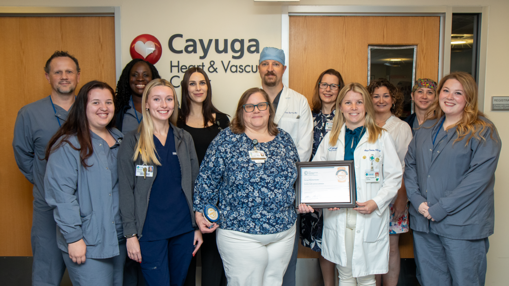 Cayuga Medical Center Recognized for Excellence with ACC Cardiac Cath ...
